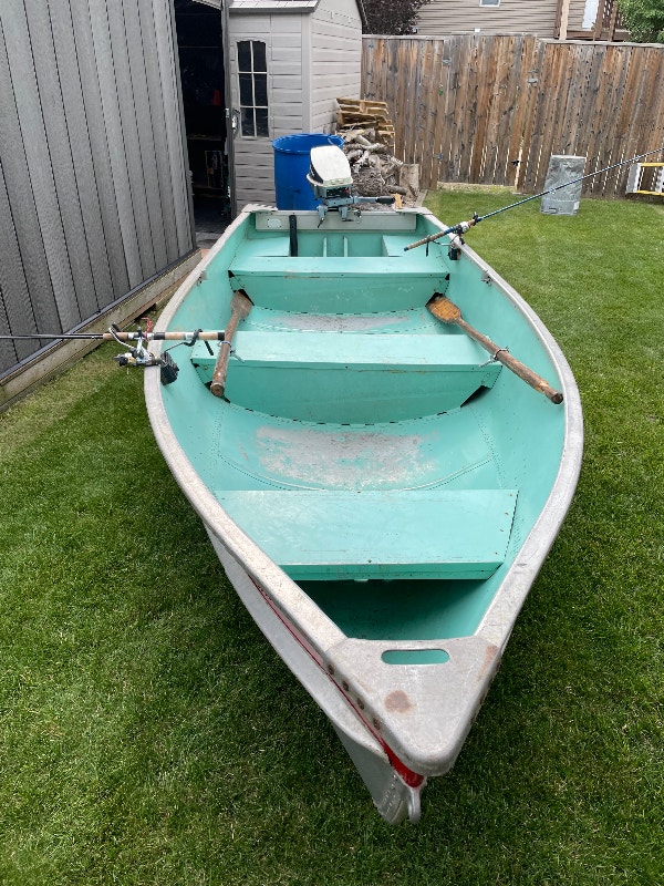 14 ft. Naden fishing boat | Powerboats & Motorboats | Red Deer | Kijiji