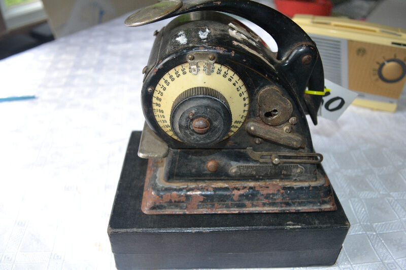 Rare antique check writer G.W.Todd & Co."The Protectograph" USA | Arts ...