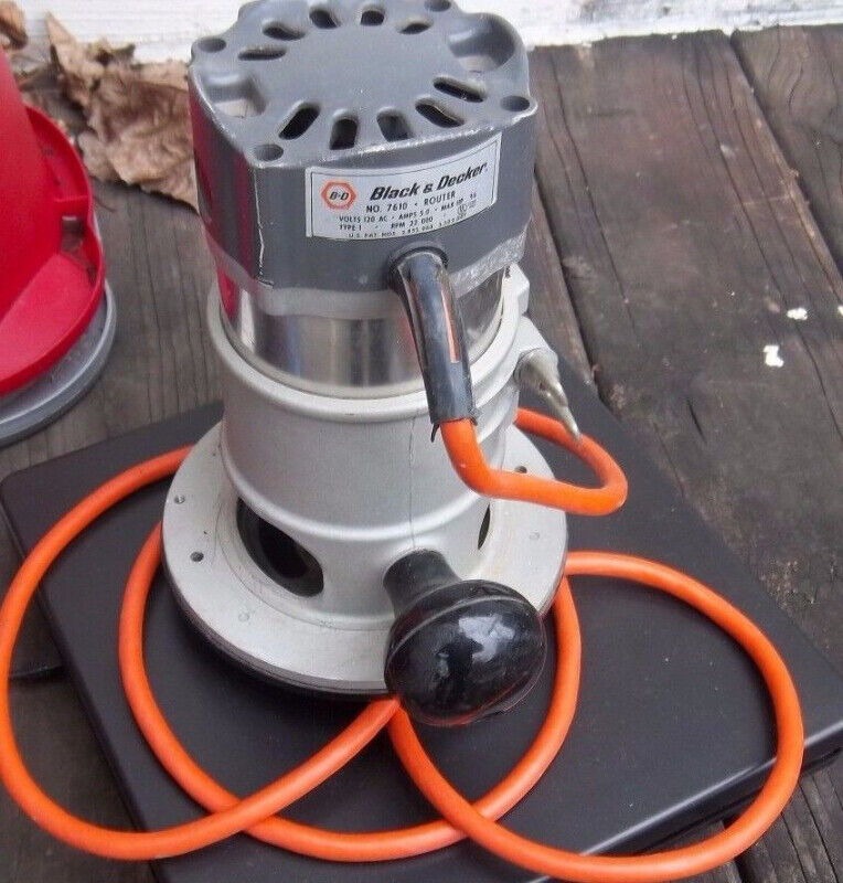 Vintage Router Black & Decker Model 7610 | Power Tools | Mississauga ...
