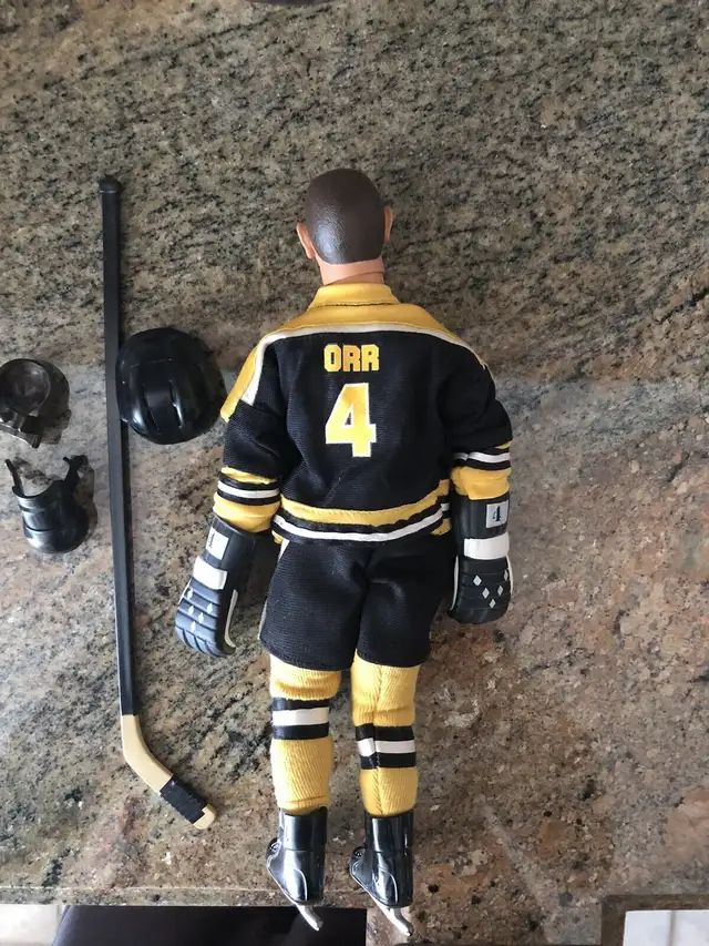 1993 Hasbro Bobby Orr 12" Action Figure Boston Bruins Hockey | Arts ...