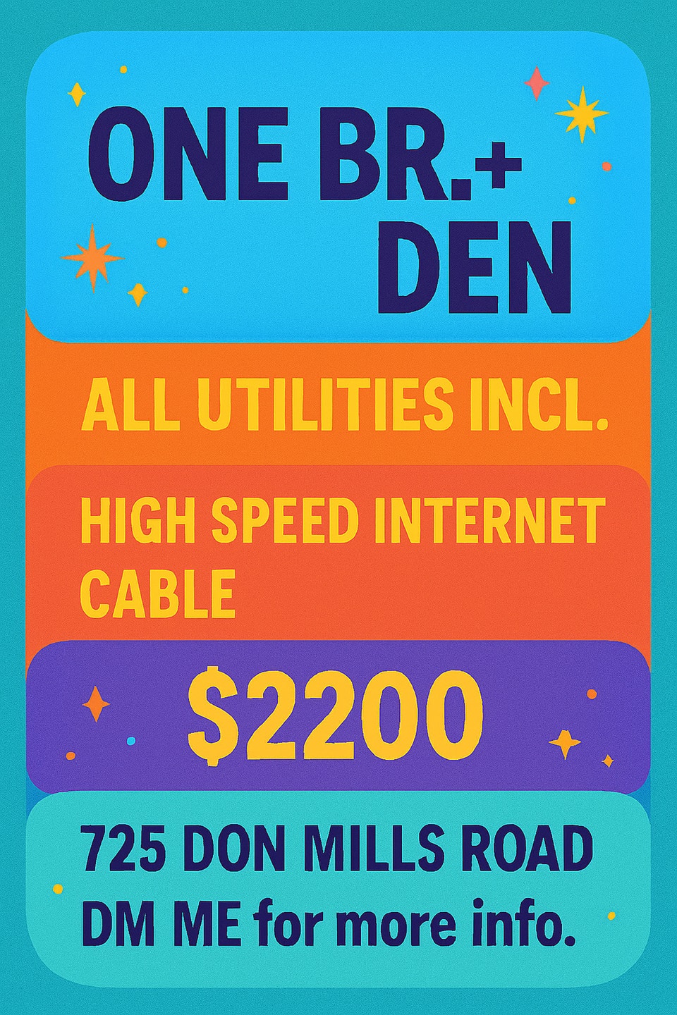 ONE+DEN CONDO-ALL Utilities +Internet+Cable+Gym+Sauna+Pool | Long Term ...