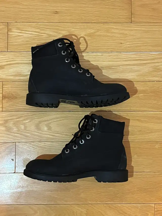 Timberland 6 Inch Premium Boots Black US7 Women/US5.5 Men | Women's ...