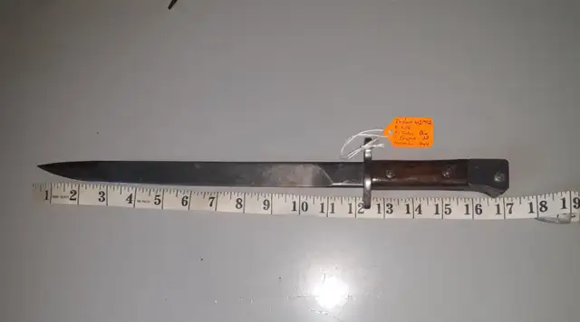 WWII Indian No.1 Mk III Lee Enfield Bayonet 1944 | Arts & Collectibles ...