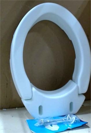 NEW Carex Health Brands Elongated Hinged Toilet Seat | Health & Special ...