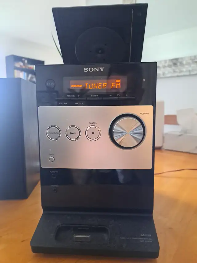 Sony Stereo System – CD Player, Radio & iPod/iPhone Dock – $50 | Stereo ...