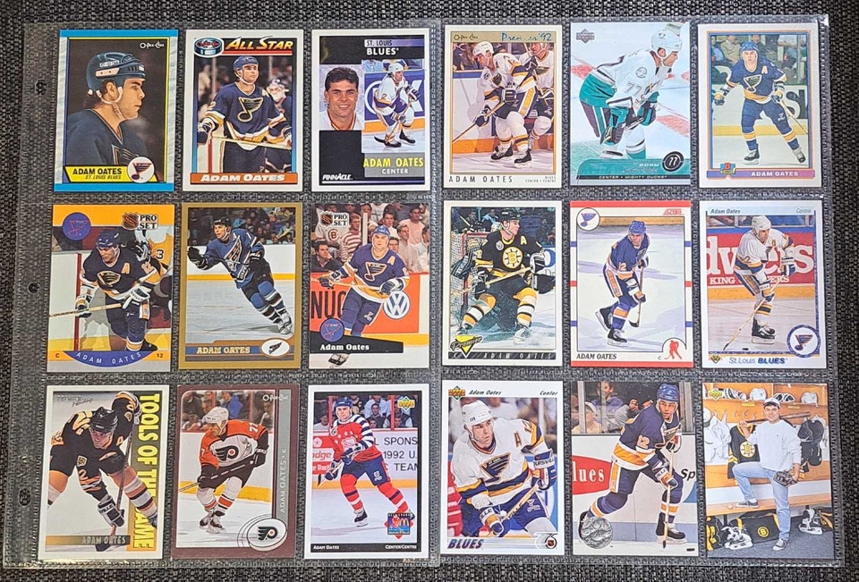 Adam Oates hockey cards | Arts & Collectibles | Oshawa / Durham Region ...