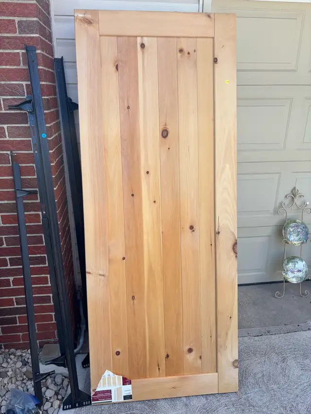 32”x80” Wood Barn Door | Windows, Doors & Trim | Windsor Region | Free ...