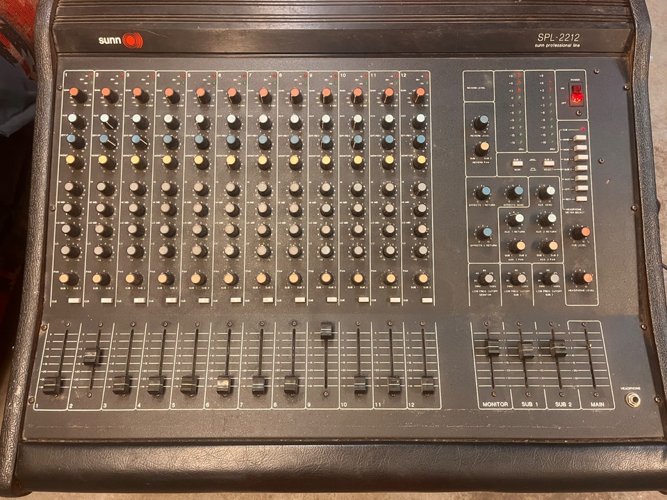 Analogue Mixer - SUN SPL-2212 | Pro Audio & Recording Equipment | City ...
