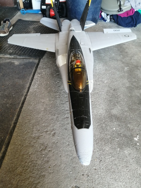 RC 90 mm FA18 EDF 6 channel Jet Plane with metal retracts (RTF) | Other ...