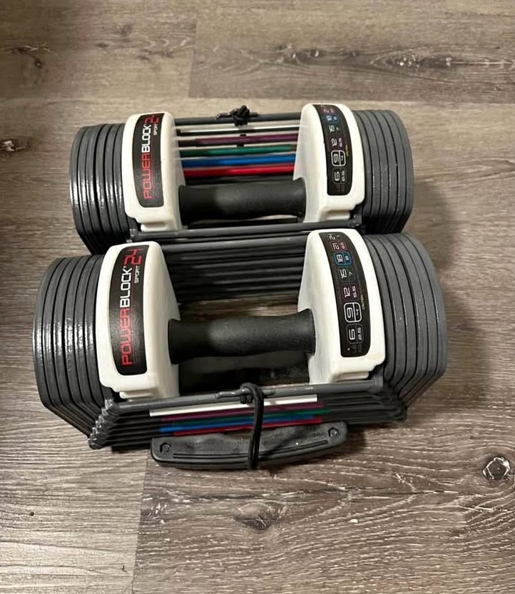 PowerBlock Sport 24 Adjustable Dumbbell Set | Exercise Equipment | City ...