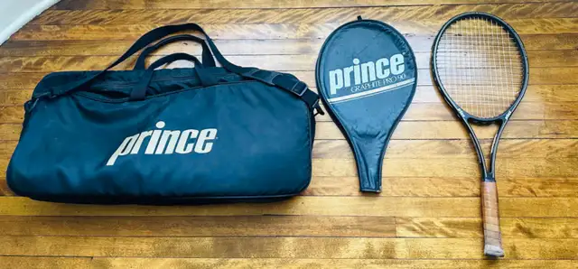 Raquette de Tennis 27" [Prince Graphite Pro] + Extras ! | Tennis ...