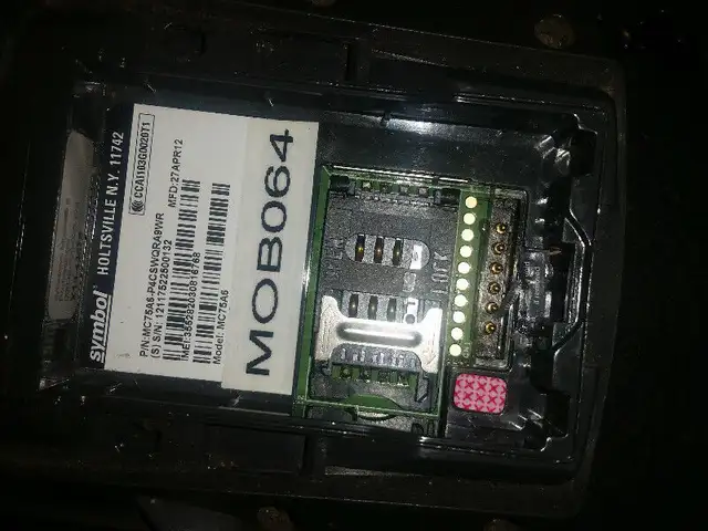 Motorola Symbol MC75A MC75A6 Wireless 1D / 2D Barcode Scanner Wi ...