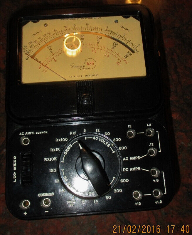 Vintage Simpson 635 V.O.M.) Price reduced. | Appareils photo et caméras ...