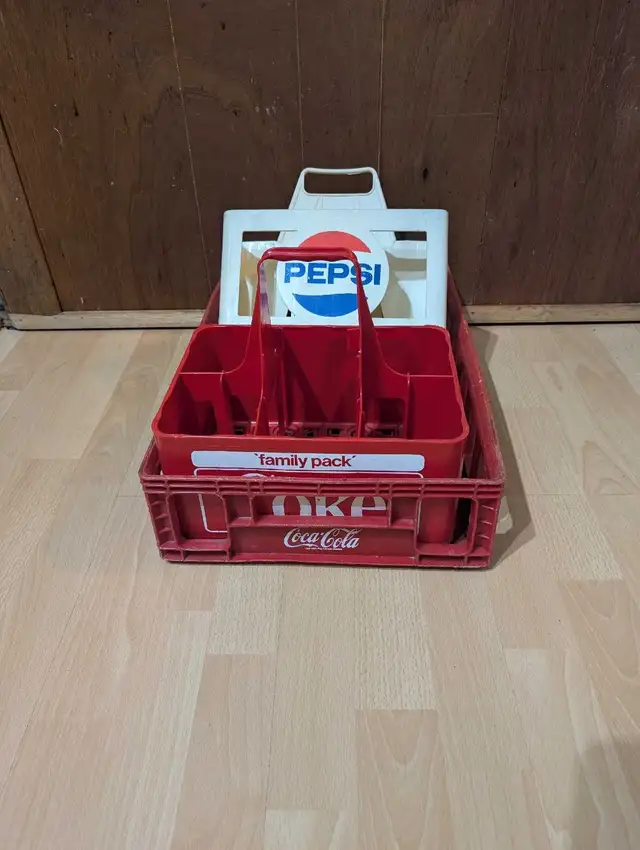 Vintage Pop carriers and Coca-Cola crate | Arts & Collectibles | City ...