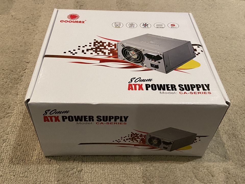 ATX Power Supply Coolmax 400 Watt for desktop computer | System Components | City of Montréal ...