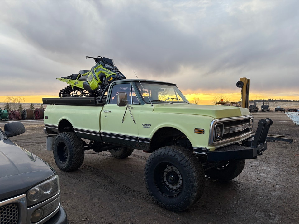 Head-Turner 1970 GMC K20 Pickup - Built Motor & Lift Kit | Classic Cars ...