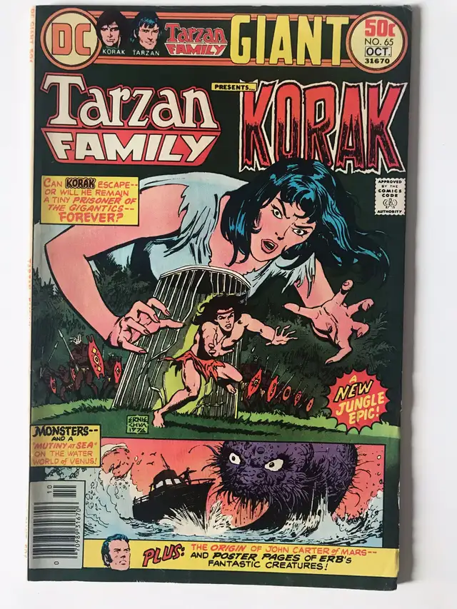 Tarzan Family #60 to 66 - DC Comics | Comics & Graphic Novels | City of ...