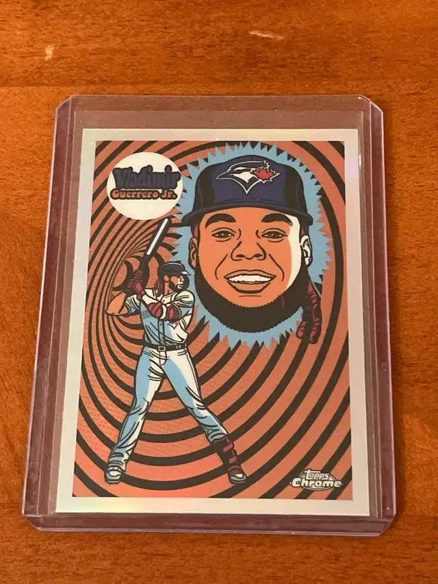 Vladimir Guerrero Jr. Topps Chrome Baseball Card | Arts & Collectibles ...