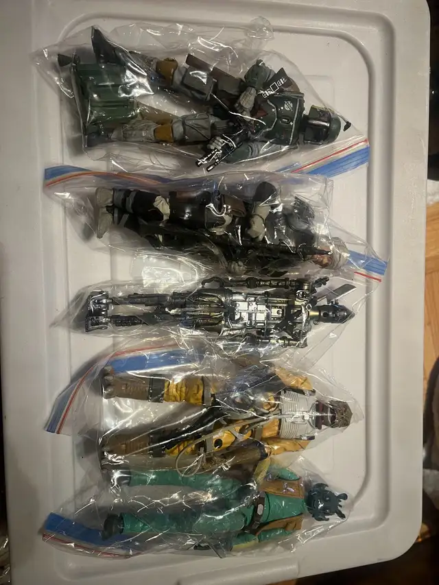 Star Wars Black Series 6” and 3.75” Figures | Toys & Games | City of ...