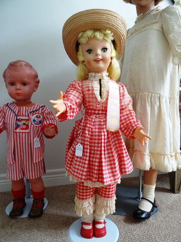 vintage doll POLLYANNA 1960s Walt Disney UNEEDA 30” sleepy eyes | Arts ...