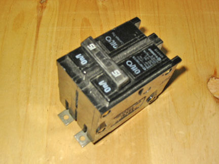COMMANDER BQL 15 AMP 2 POLE CIRCUIT BREAKER ~ RARE! | Electrical | City ...
