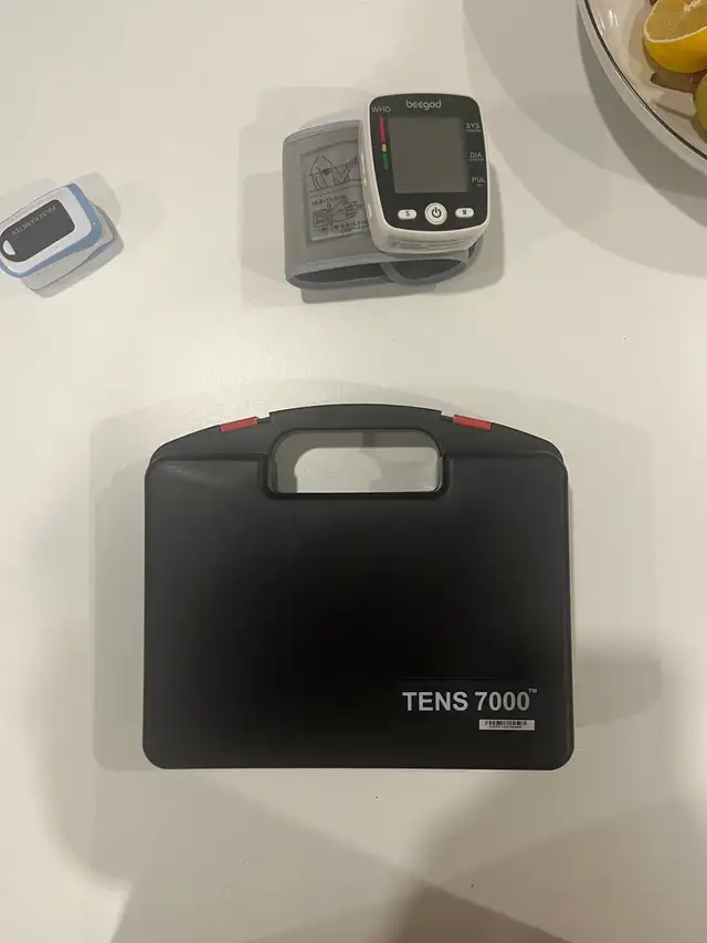 TENS machine, blood pressure monitor, pulse oximeter | Health & Special ...