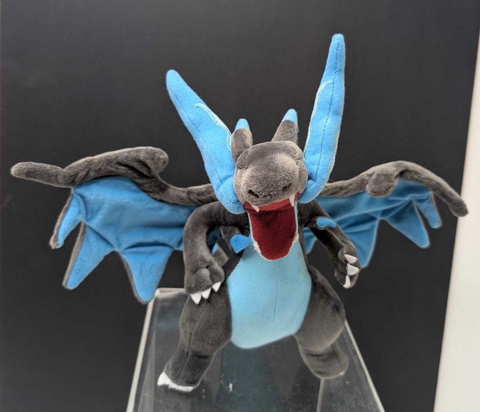 Mega Charizard X Pokémon Plush Toy stuffy toutou | Toys & Games ...