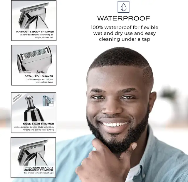 Conair Super-X Metal Series Lithium-Ion Cordless Multi Trimmer | Health ...