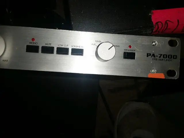 Gemini PA-7000 Rack Mountable 19" 1U Professional Pre Amplifier | Other ...