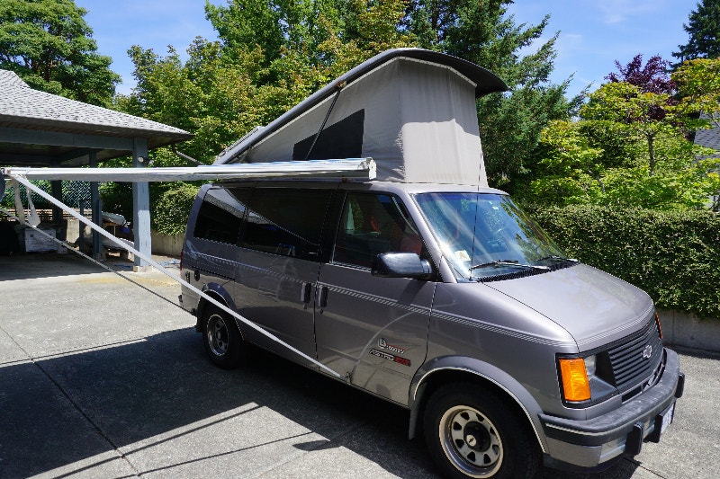 1994 Chevy Astro van, GTRV pop- top camper van | RVs & Motorhomes ...