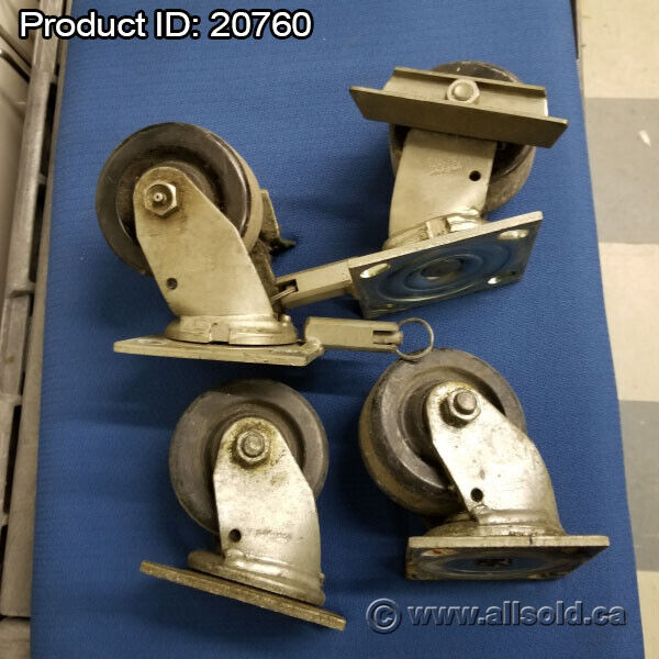 Colson 4 Series- 4in Heavy Duty Caster Wheels w/ Swivel Lock | Other ...