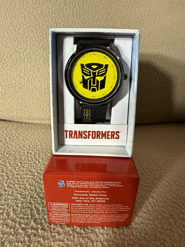 Men’s Official Transformers Bumblebee Watch | Jewellery & Watches ...
