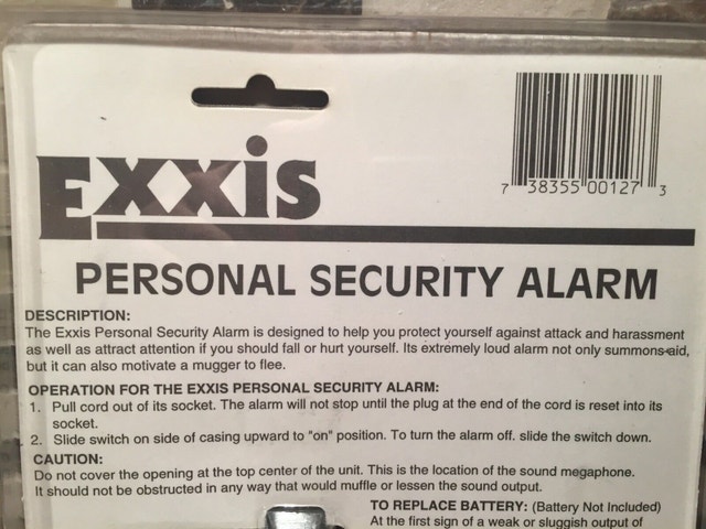 Exxis Personal Security Alarm, Model EP-SOUNDER | Other | Mississauga ...