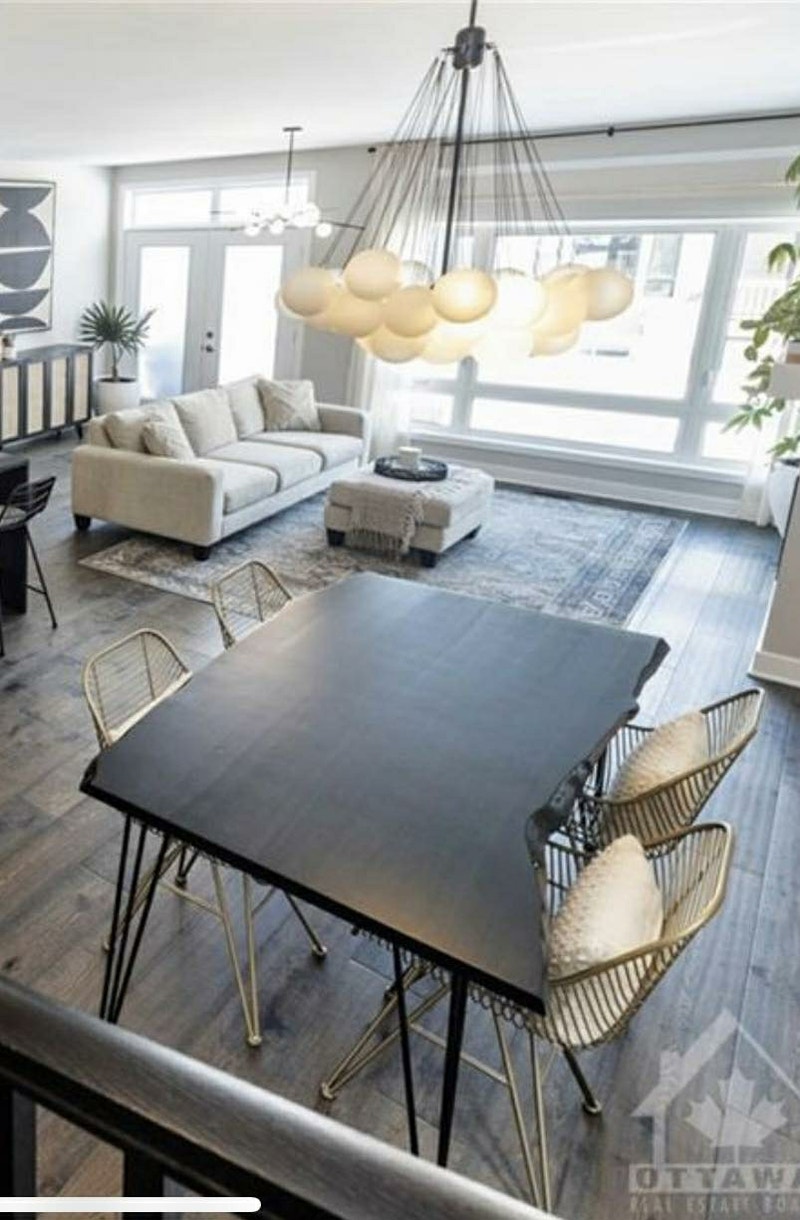 Black Acacia Solid Wood Dining Table | Dining Tables & Sets | Ottawa ...