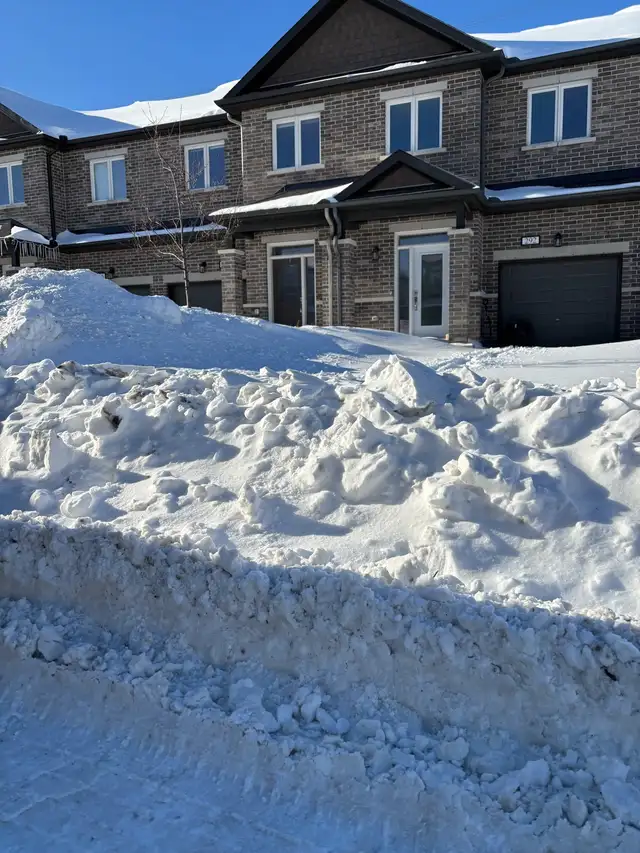 SNOW REMOVAL - Driveways, walkways, reliable & affordable | Snow ...
