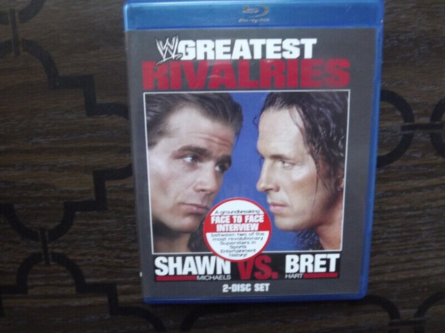 FS: WWE "Greatest Rivalries" Shawn Michaels VS. Bret Hart 2-Disc | CDs ...