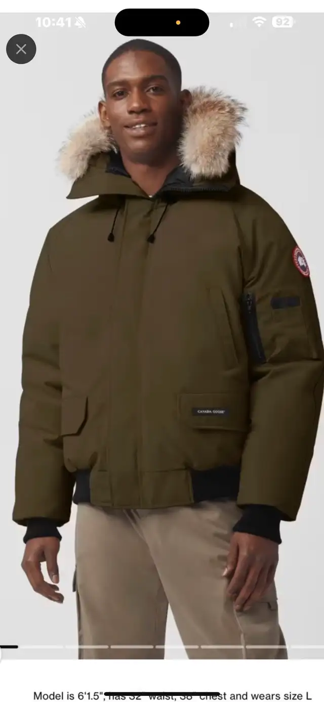 Canada Goose Chilliwack Bomber Jacket Size:M | Men's | Markham / York ...