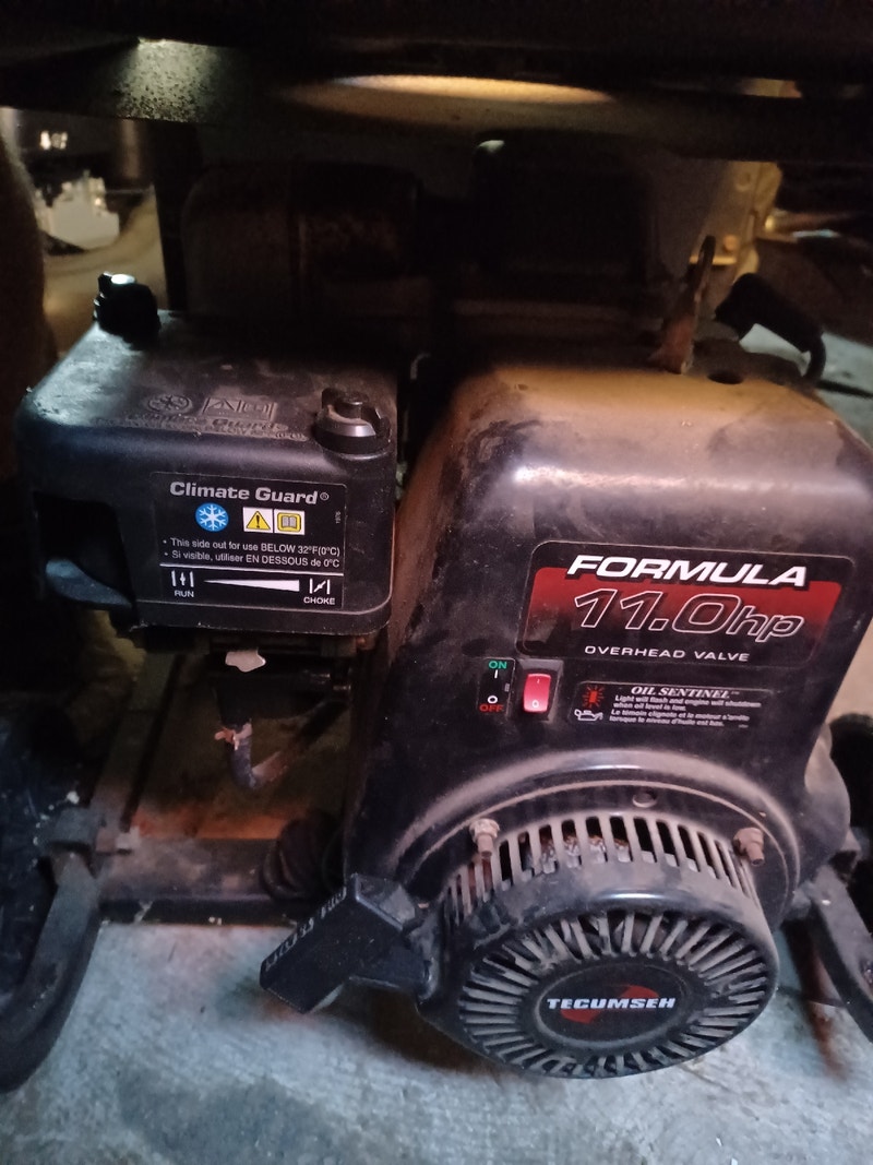 2018 Coleman power mate 6875 watts formula 11hp overhead valve ...