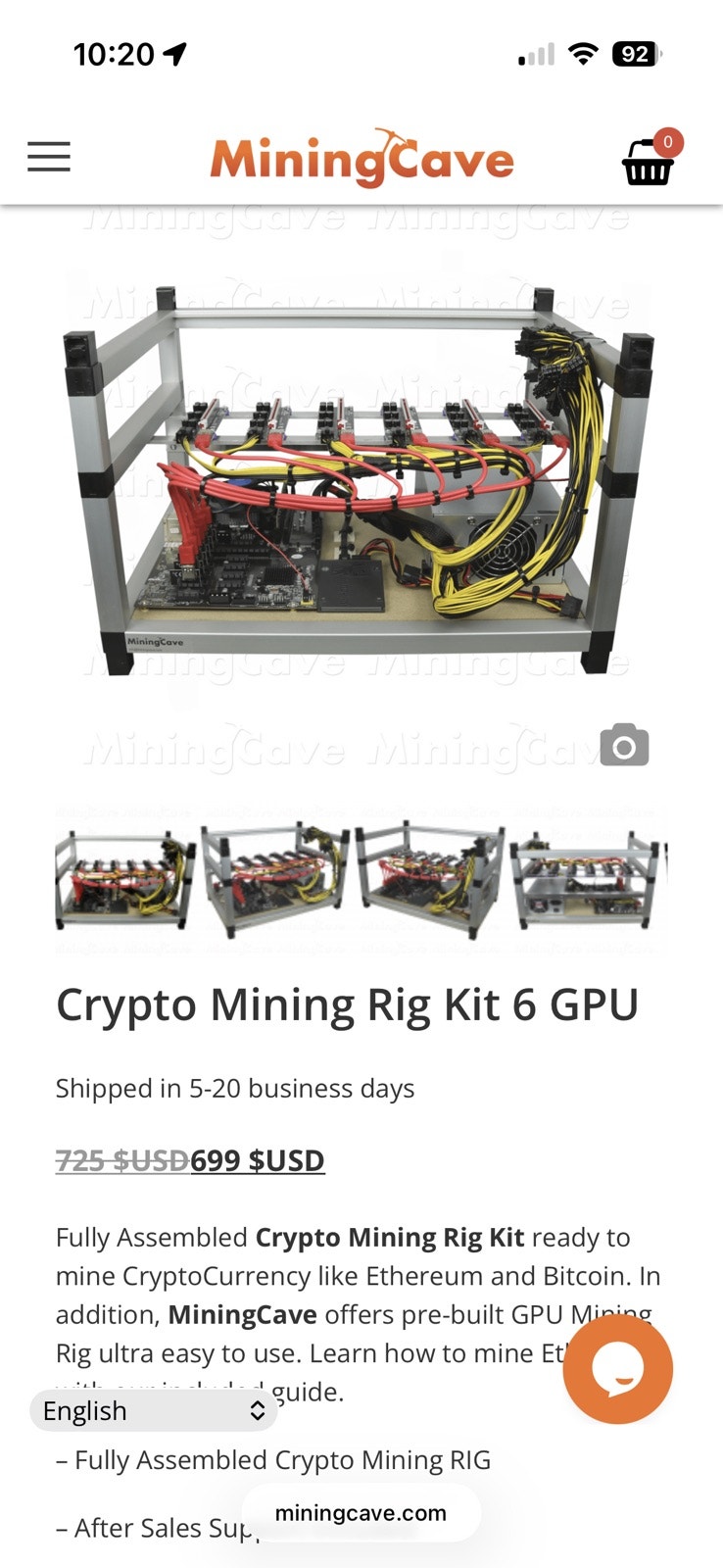 Crypto Mining Rig - Two of them sold as a pair | Desktop Computers ...