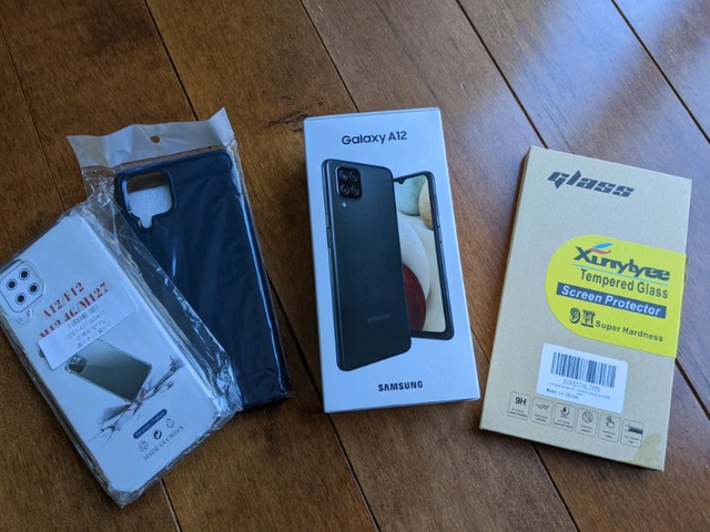 BRAND NEW - Samsung Galaxy A12 Unlocked Smartphone | Cell Phones ...