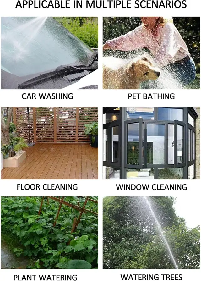 Autopulsex Jet Washer Gun for Garden Hose | Outdoor Tools & Storage ...