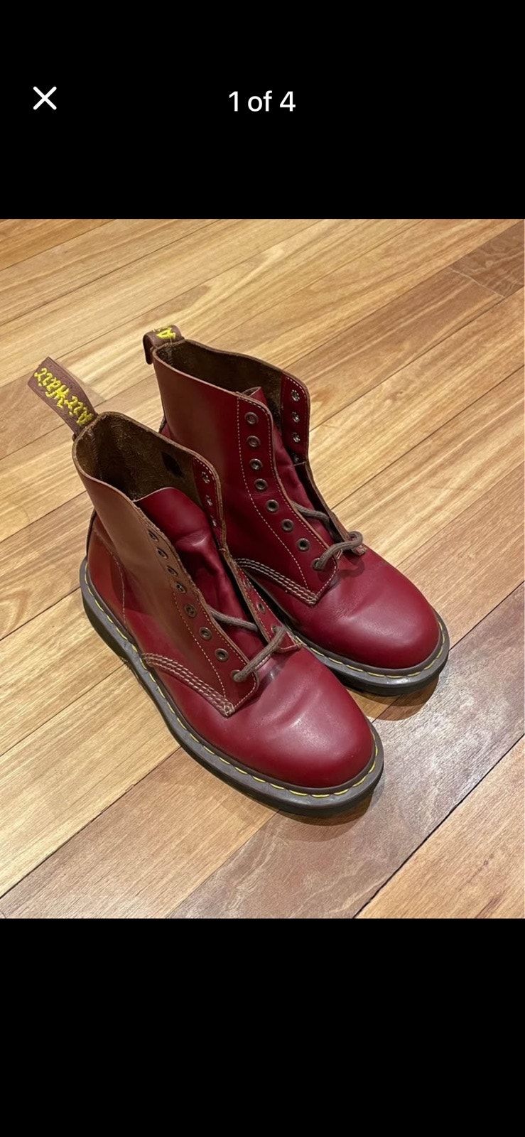 Dr martens 1460 ox blood quilon England men’s 8 like new | Men's Shoes ...