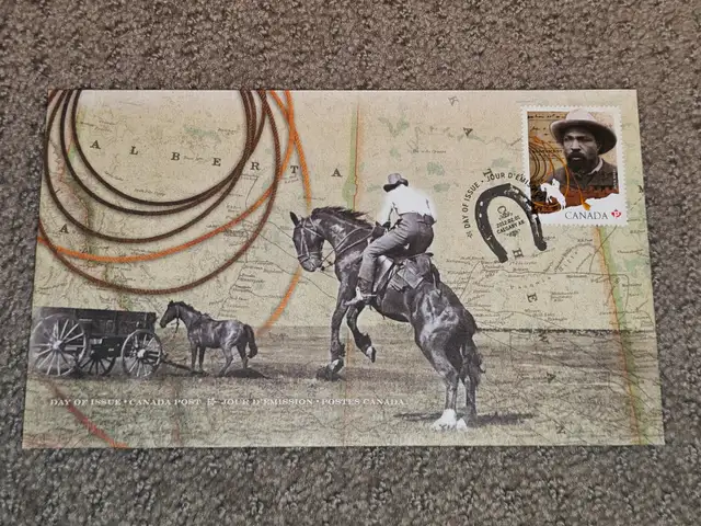 First Day Covers FDC John Ware Black History & Calgary Stampede | Arts ...