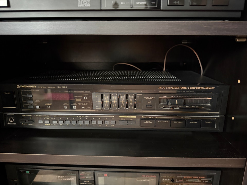 Stereo Equipment (Cassette Player, CD Player, and Amp) | Stereo Systems ...