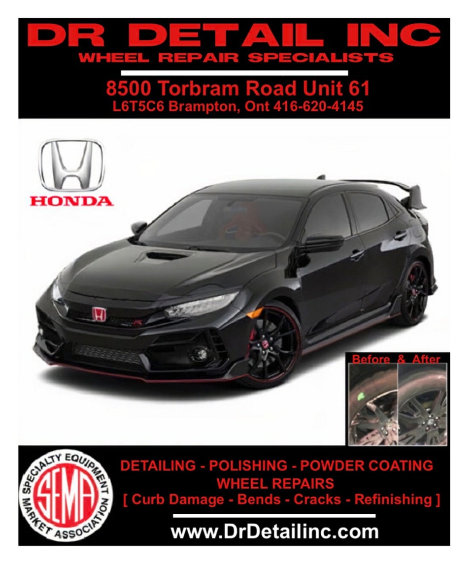 HONDA-DETAILING - CRACKED-BENT-CURB-RASH- | Tires & Rims | Mississauga ...
