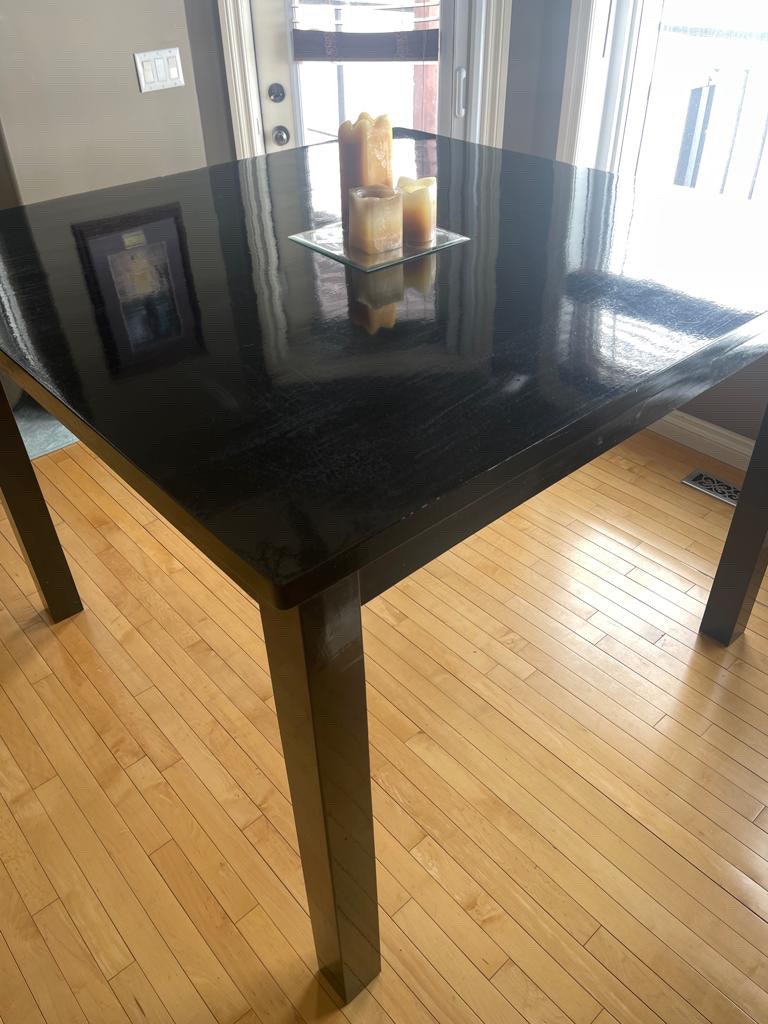 Crate & Barrel High Top Dining Table | Dining Tables & Sets | Calgary ...