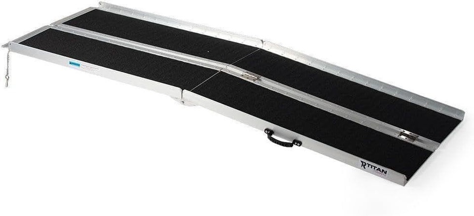 7ft titan Multi-Fold Aluminum Wheelchair Ramp | Health & Special Needs ...