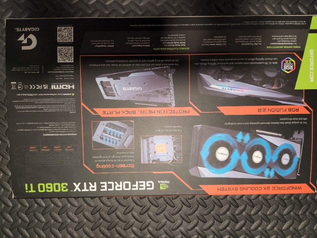 GIGABYTE GeForce RTX 3060 Ti Gaming OC PRO 8G (REV3.0) Graphics ...