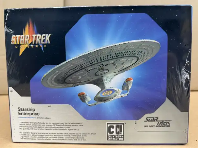 Numskull Star Trek U.S.S. Enterprise NCC-1701-D Advent Calendar | Arts ...