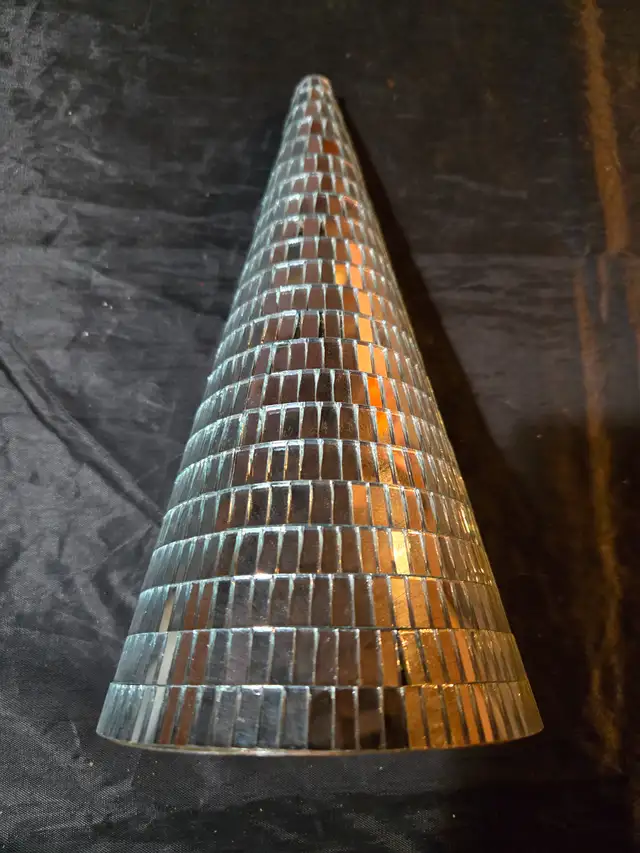 Mirrored Cone 'Disco Ball' Christmas Tree | Home Décor & Accents ...